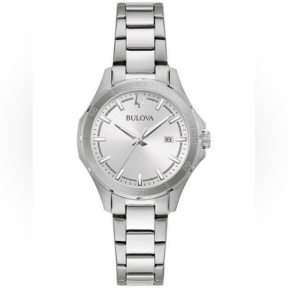Bulova | Accessories | Bulova Ladies Sport Classic Quartz Stainless ...